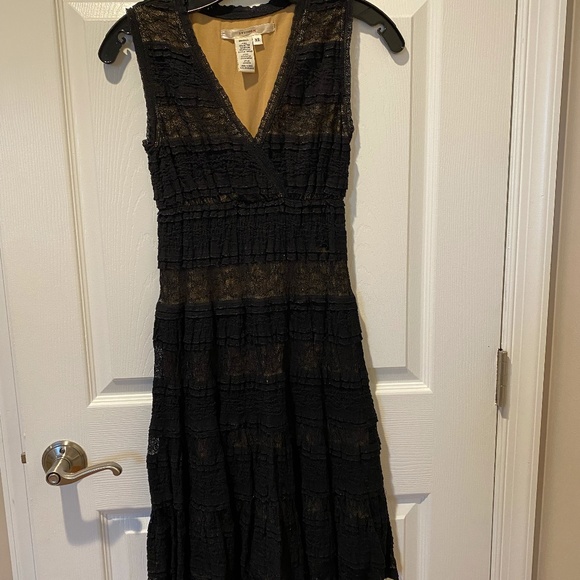 Studio M | Dresses | Studio M Womens Fit And Flare Dress Black Lace ...